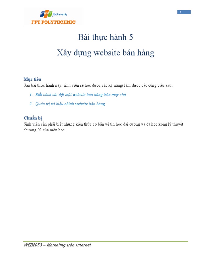 WEB2053 - Bai Tap 5 | PDF