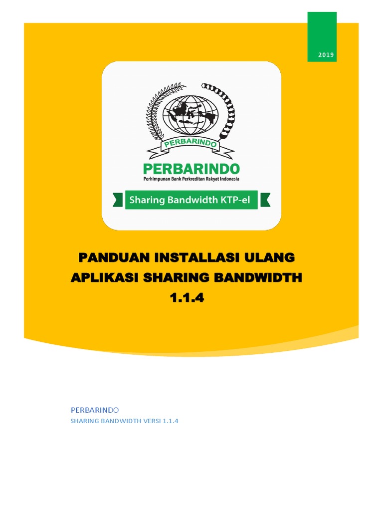 Panduan Installasi Ulang Sharing Bandwidth 1.1.4 | PDF | Bisnis | Komputer