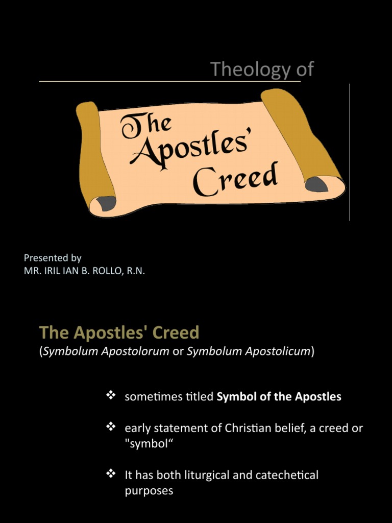 Creed | PDF | Christian Denominational Families | Religious Belief And ...