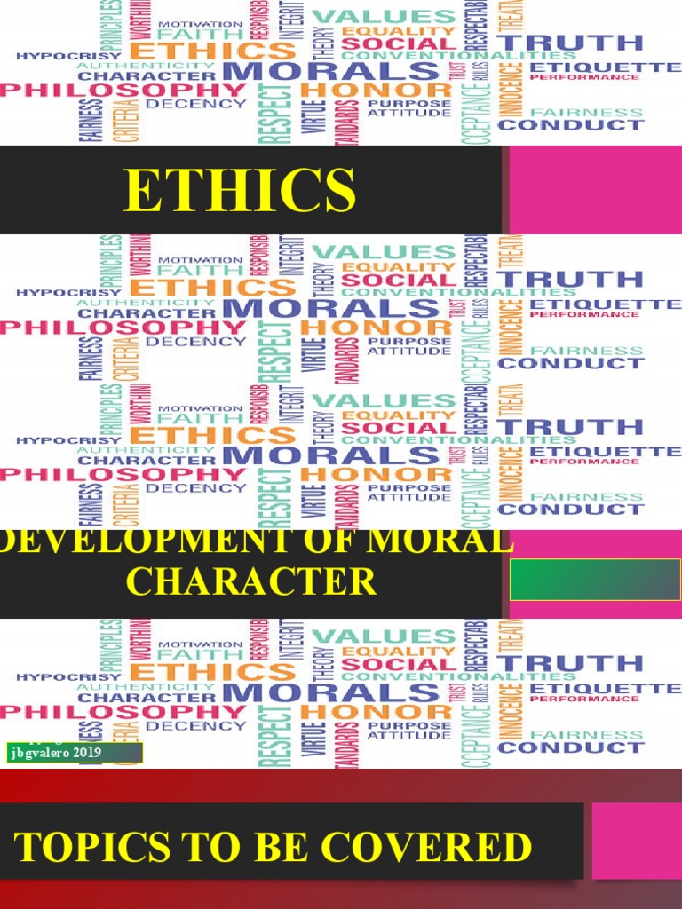 4 Development of Moral Character | PDF | Morality | Philosophical Theories