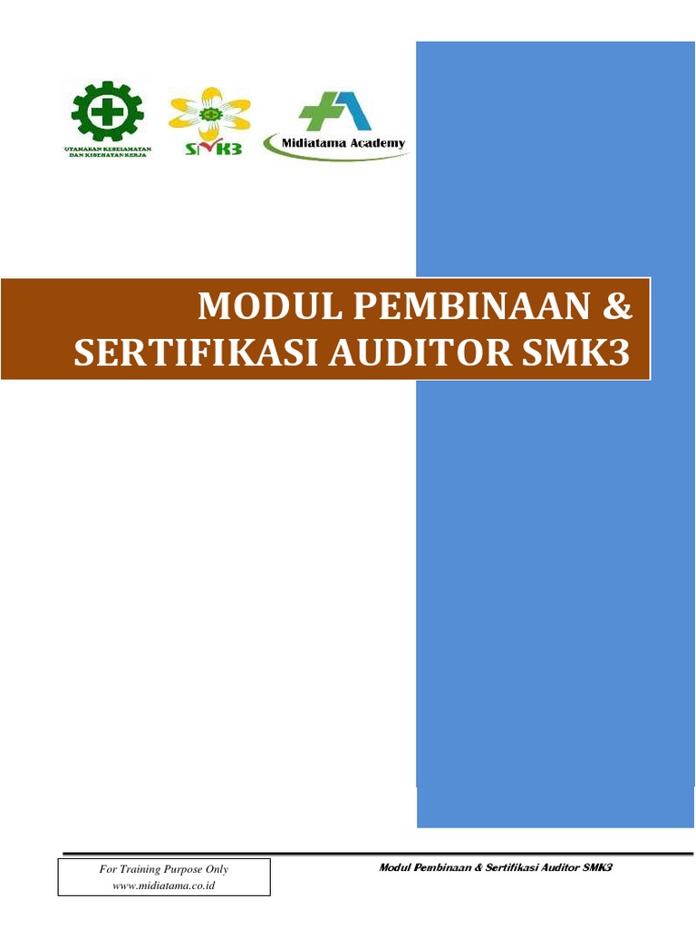 Materi 2 Modul Pembinaan Dan Sertifikasi Auditor SMK3 | PDF