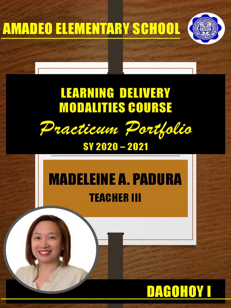 Amadeo Elementary School: Madeleine A. Padura | PDF | Educational ...