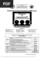 EsP Grade 9 Modules-Q1-Wk1-8 (43 Pages) | PDF