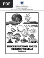 DLL First Grading Period For Grade 9 | PDF | Lung | Respiratory System