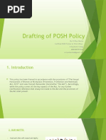 POSH Committee Guidelines | PDF