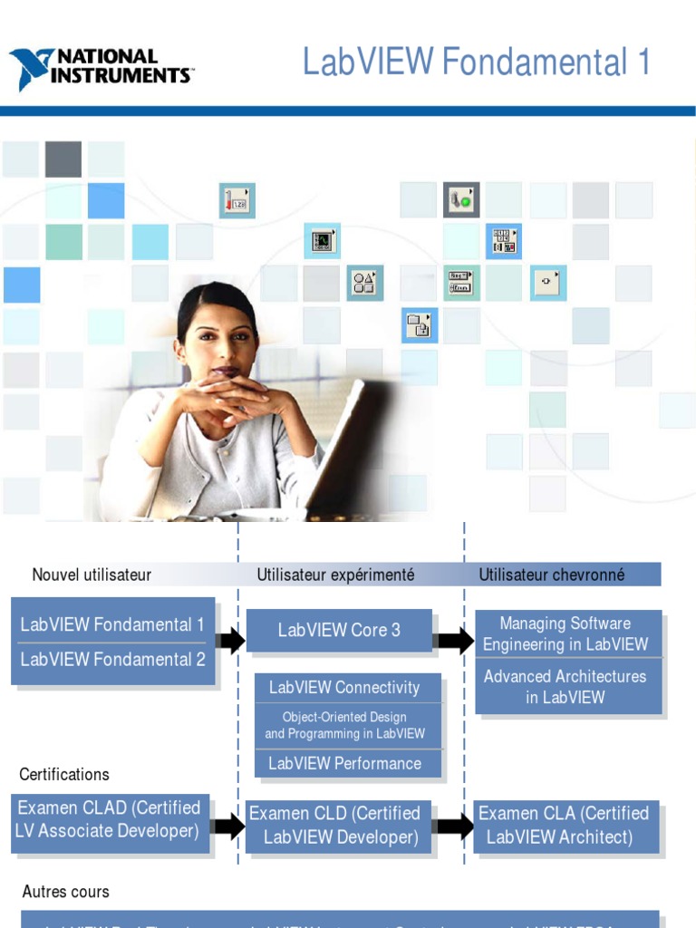 Cours Fondamental LabVIEW et Certification | PDF | Structure de contrôle | Booléen