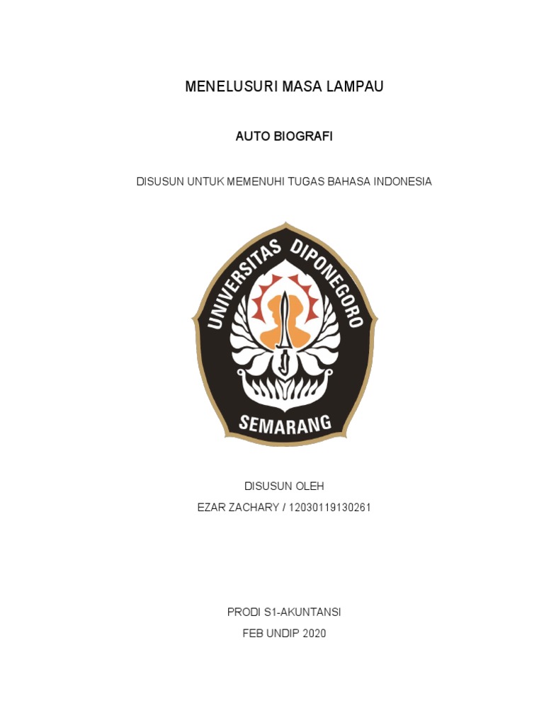 Autobiografi Ezar Zachary 2020 | PDF