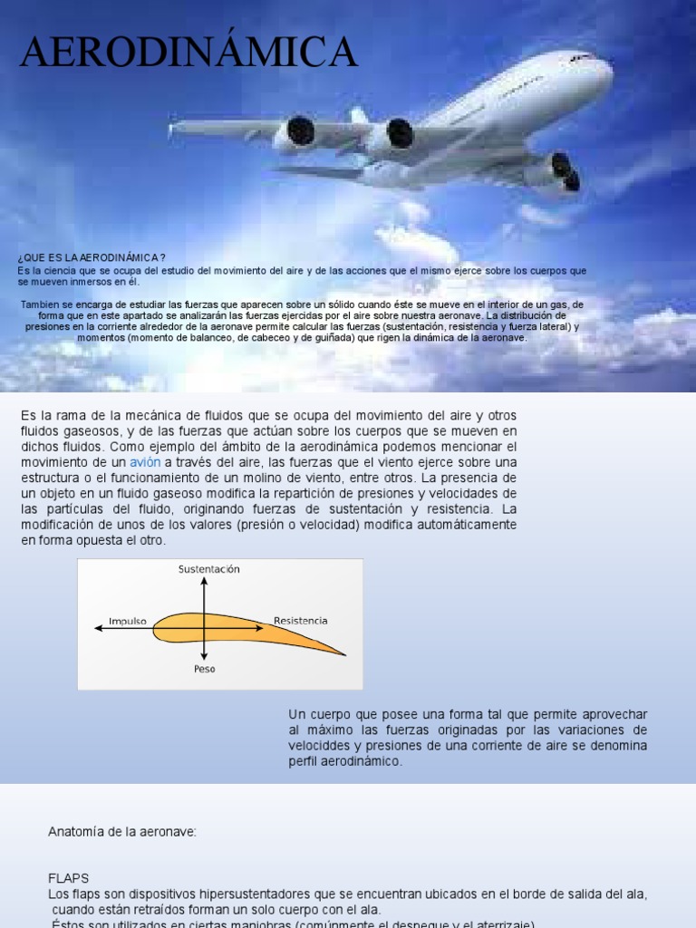 Clase Aerodinámica-1 | PDF | Avión | Ala