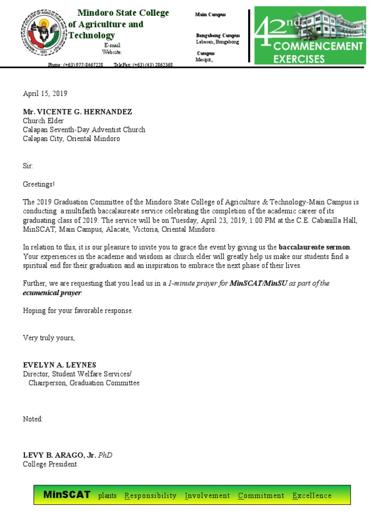 Letter To Ministers | PDF | Sermon | Religious Behaviour And Experience