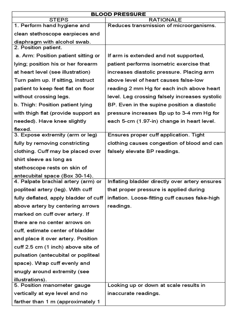 Blood Pressure | PDF | Blood Pressure | Pulse