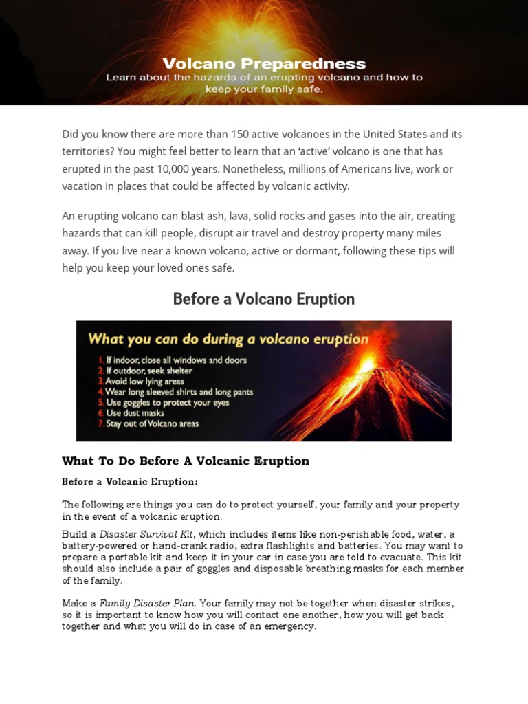 Volcanic Hazard Awareness Drive | PDF | Volcano | Volcanic Ash