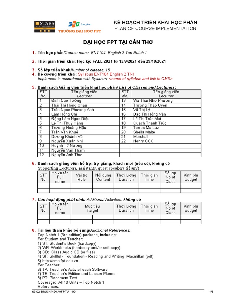 Cip Ent104 b1 Fa21 Update | PDF