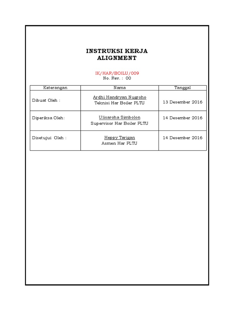 Rumus dan Prosedur Alignment Pompa | PDF