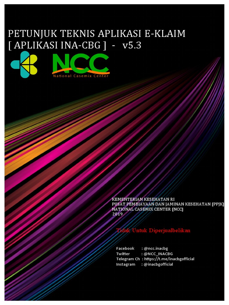 Petunjuk Teknis E-Klaim 5.3.2 Tahun 2019 | PDF | Bisnis | Teknologi & Rekayasa