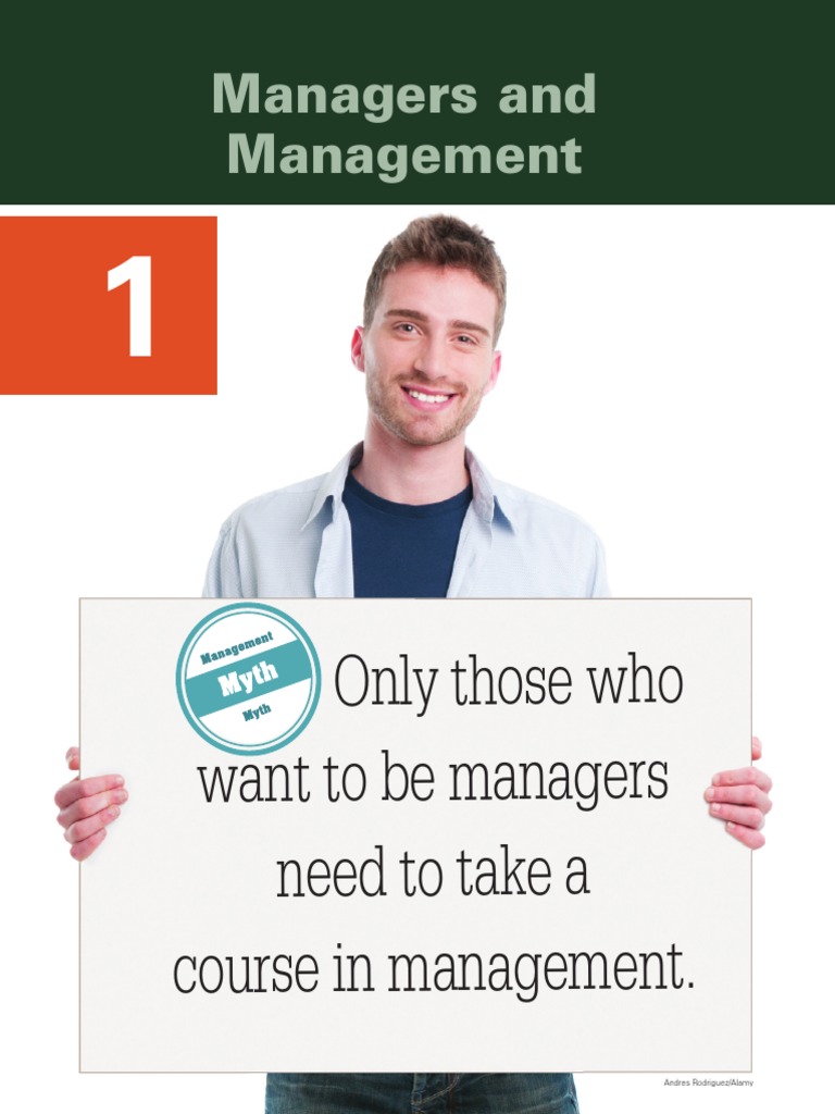 Chapter 1 Managers and Management | PDF | Efficiency