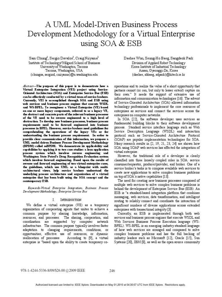 Soa & Esb | PDF | Service Oriented Architecture | Software Development