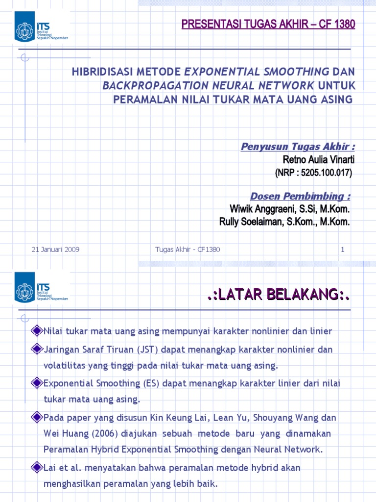 Presentasi TA - 5205100017 | PDF