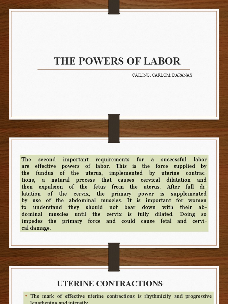 The Powers of Labor | PDF | Uterus | Childbirth