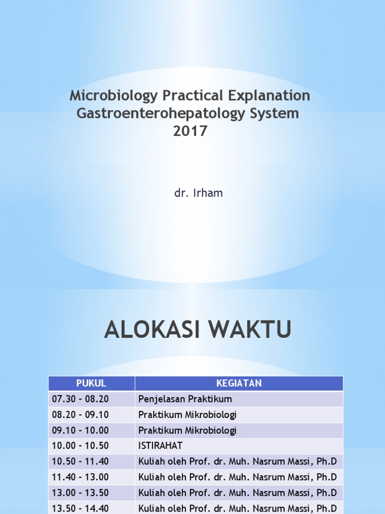 Microbiology Practical Explanation | PDF | Microbiology | Medical ...