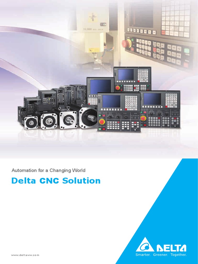 Delta CNC Solution: Automation For A Changing World | PDF | Numerical ...