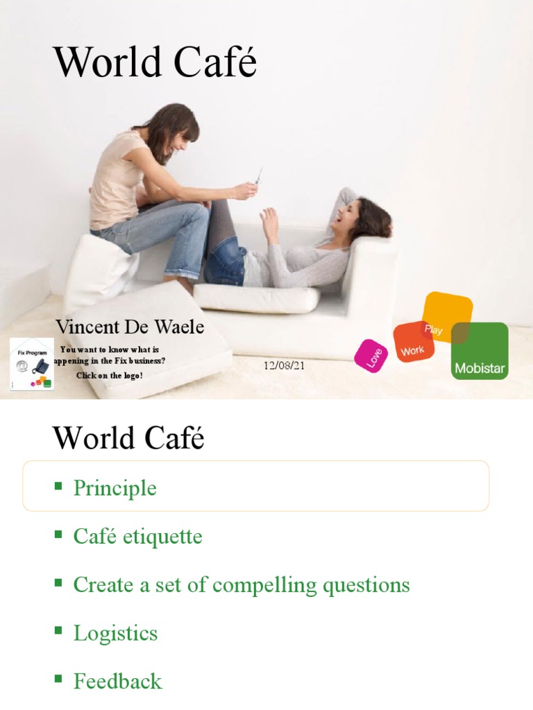 Worldcafe Concept | PDF | Communication | Cognition