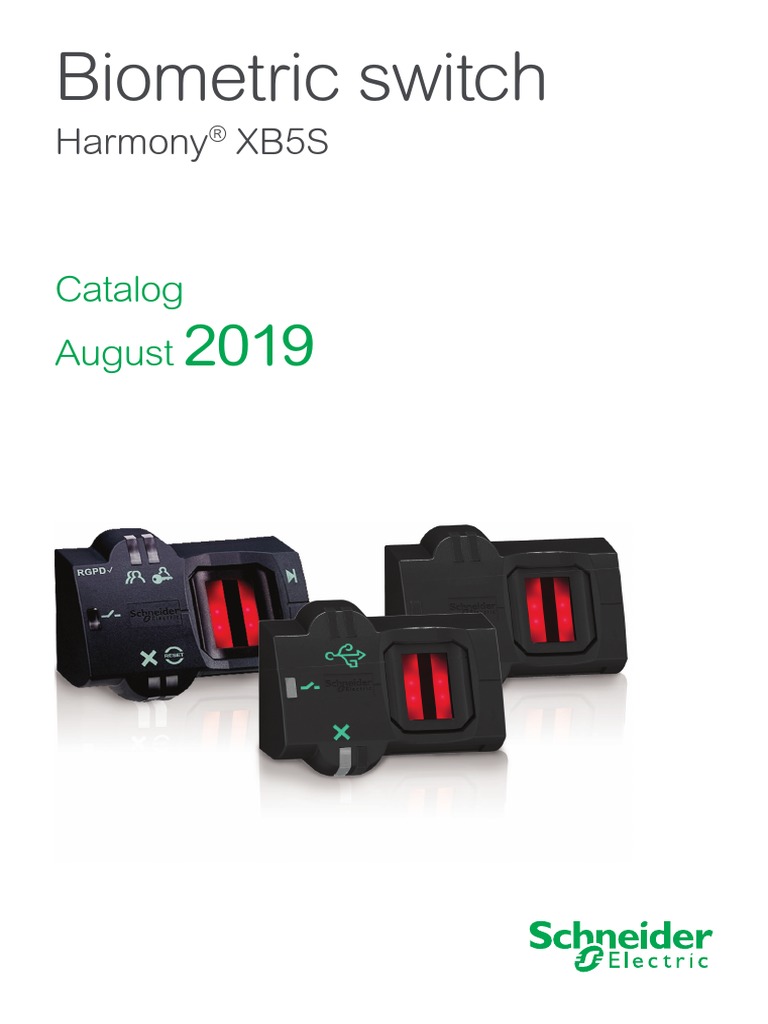 Biometric Switch: Harmony Xb5S | PDF | Electrical Connector | Usb
