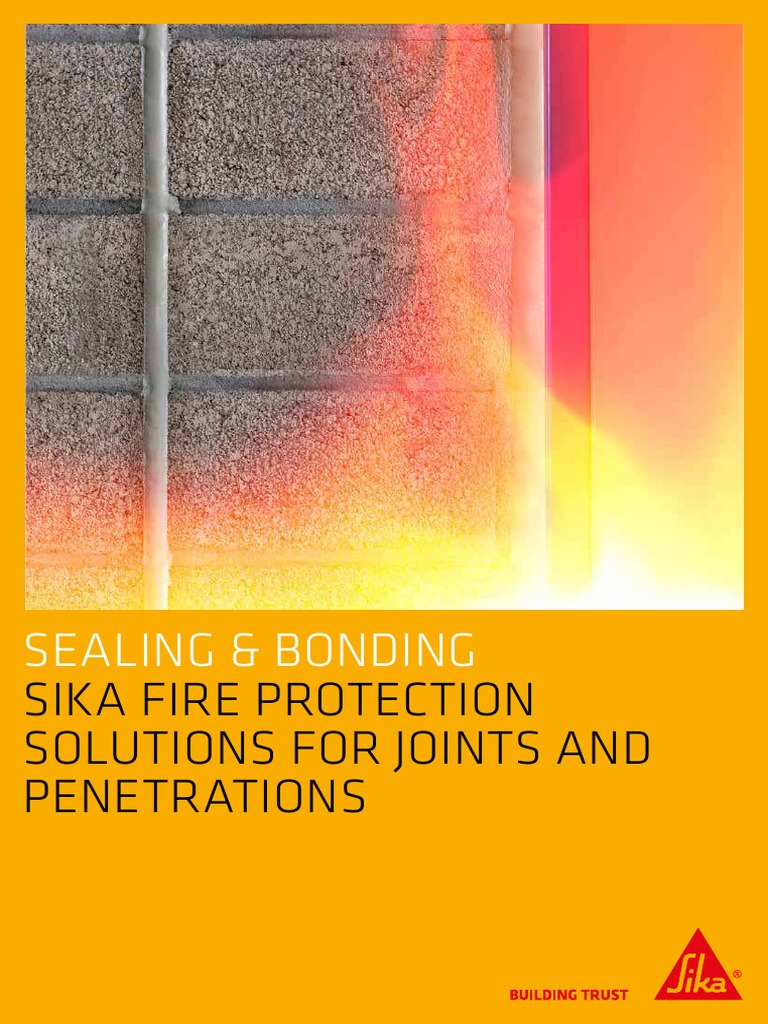 Sika Fire Protection Solution | PDF | Wall | Concrete