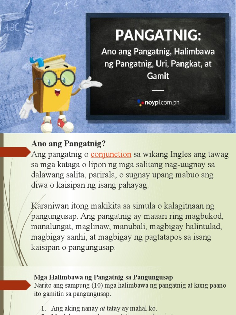 Pangatnig at Mga Uri Nito | PDF