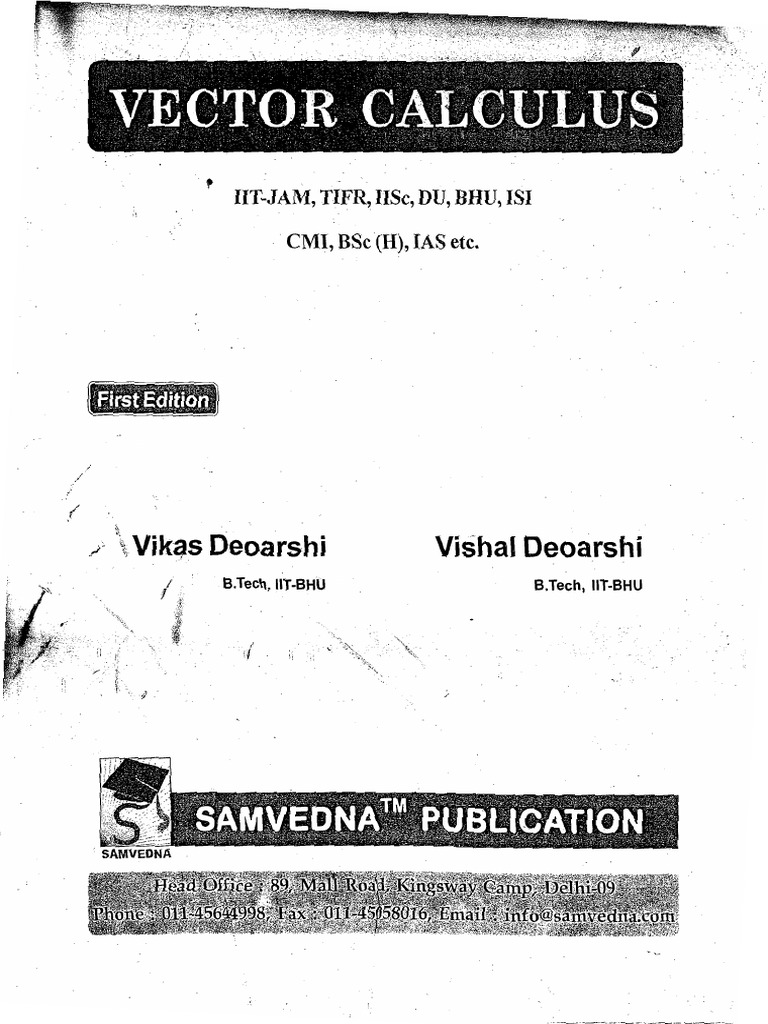 Vector Calculus | PDF