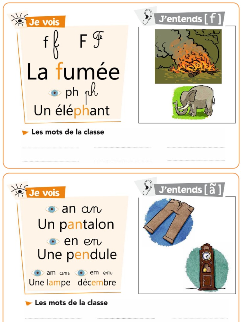 Affiches Grapho Phonologiques Période 5 | PDF