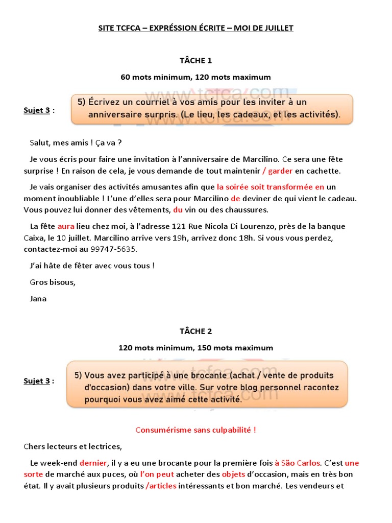 Productions Écrites | PDF | Végétarisme | Entretien d'embauche