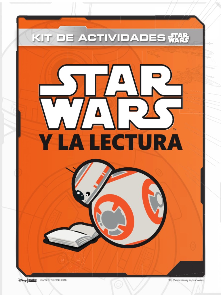 Kit Actividades Star Wars y La Lectura | PDF | Princesa leia | Personajes creados