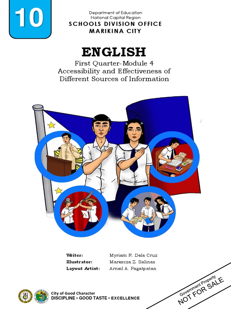 English: First Quarter-Module 4 Accessibility and Effectiveness of ...