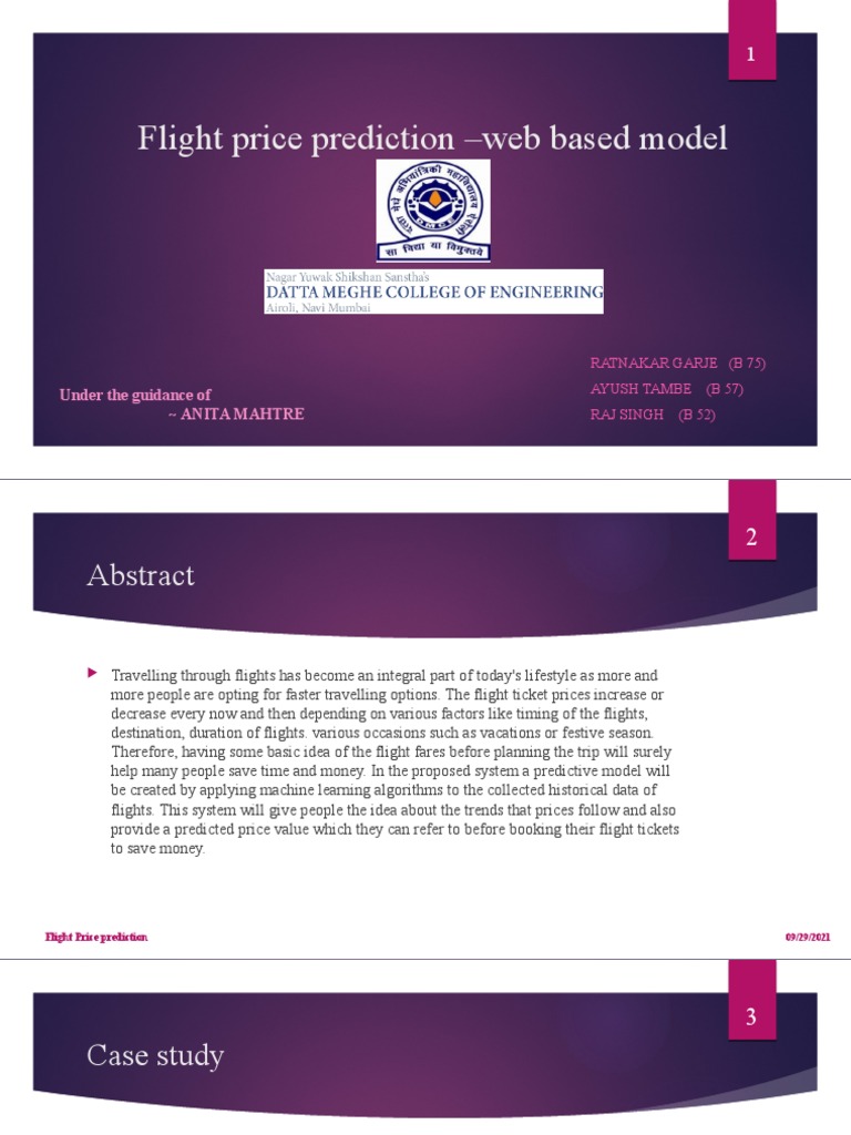 Flight Price Prediction Project | PDF | Prediction | Airlines