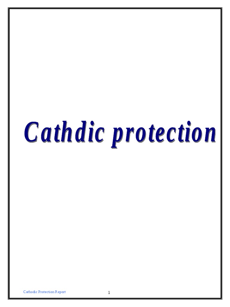 Cathodic Protection | PDF