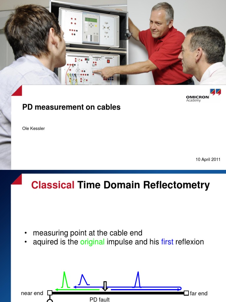 PD Fault Location in Cables Using TDR | PDF | Electromagnetism ...