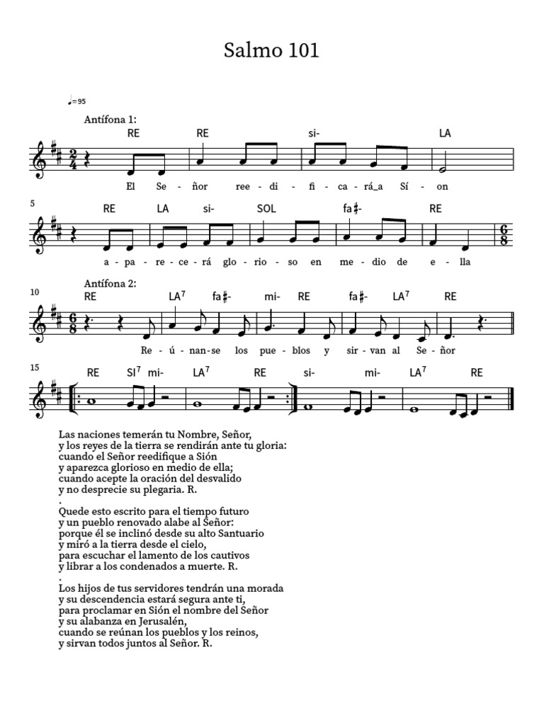 Salmo 101 | PDF