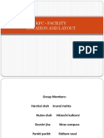 KFC Facility Layout and Location Analysis | PDF | Labour Economics ...