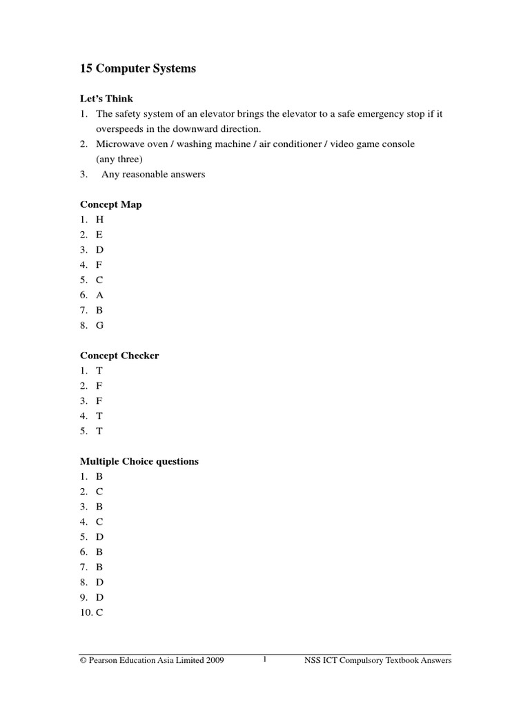 15 Computer Systems: Let's Think | PDF | Operating System | Computer ...