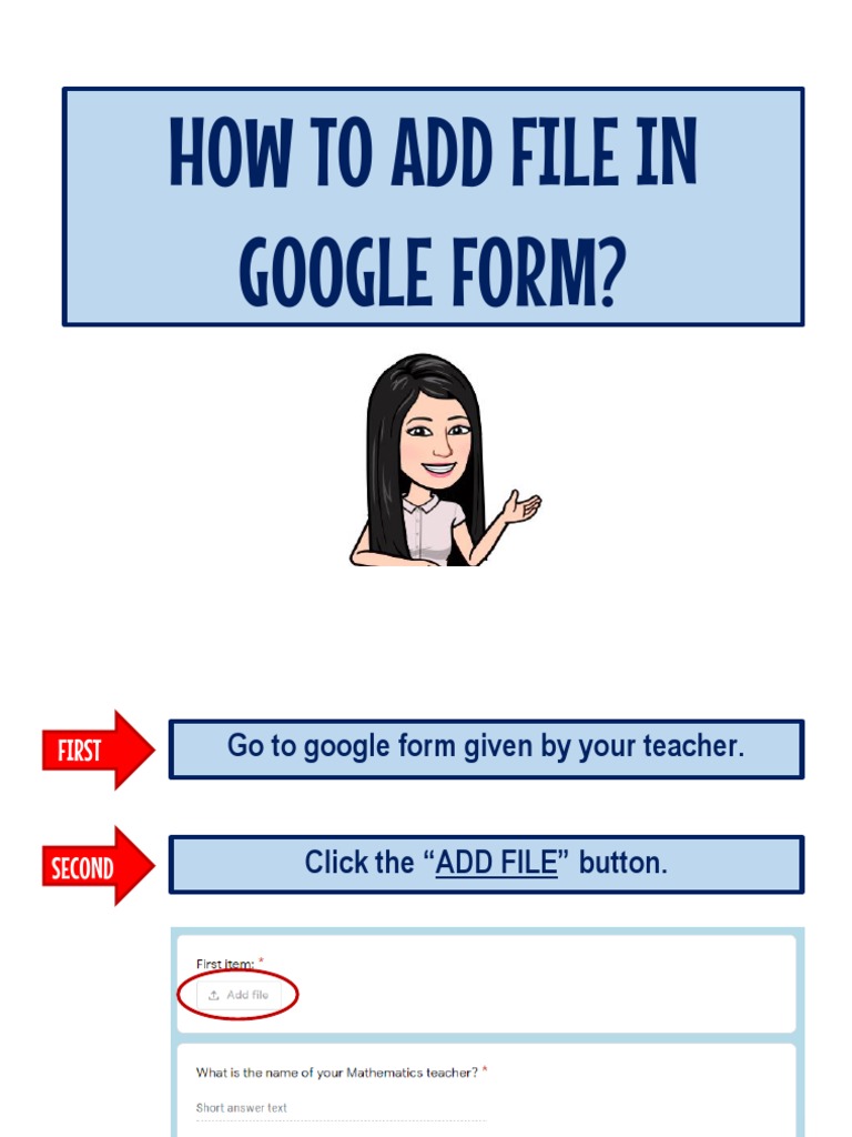 How to Upload Files in Google Forms | PDF