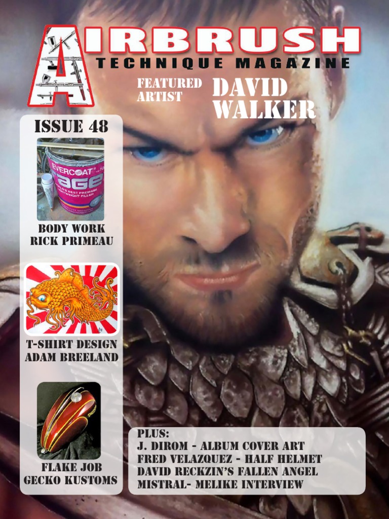 Airbrush Technique Magazine Issue48 | PDF | Paint