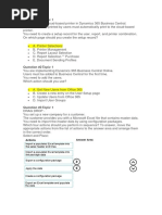MB-800 Exam Practice Questions Guide | PDF | Invoice | Accounts Payable