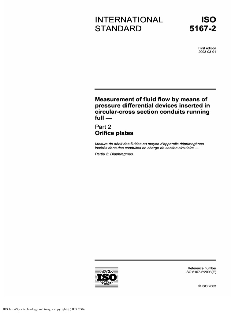 Iso 5167 2 | PDF
