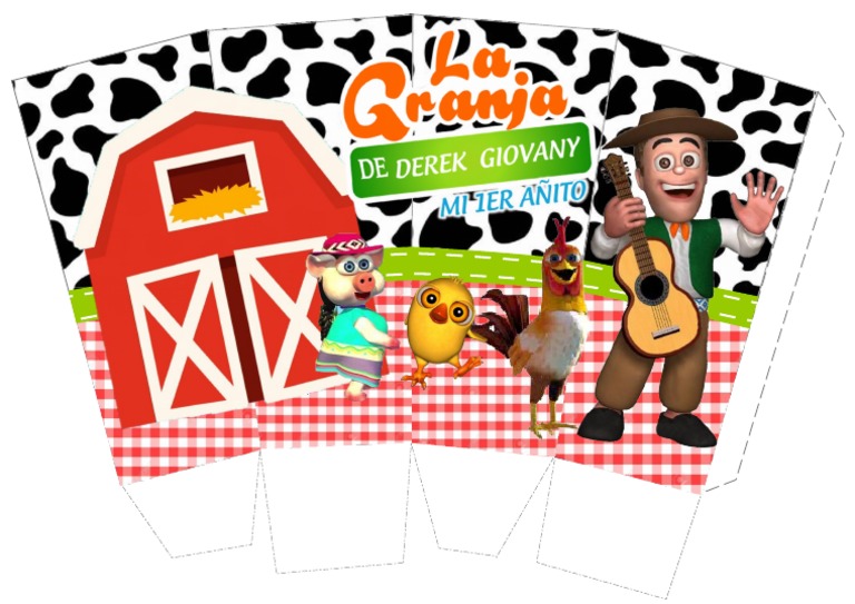 Molde Cajita Popcorn Pdf