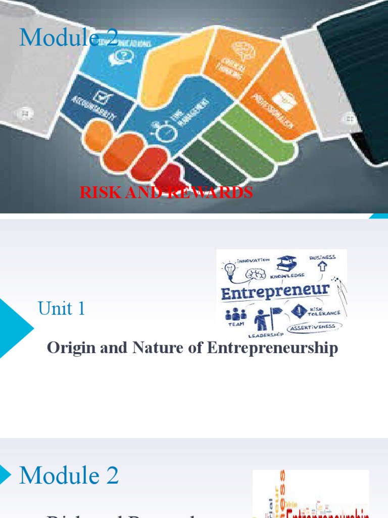 Risks and Rewards of Entrepreneurship | PDF | Entrepreneurship | Business