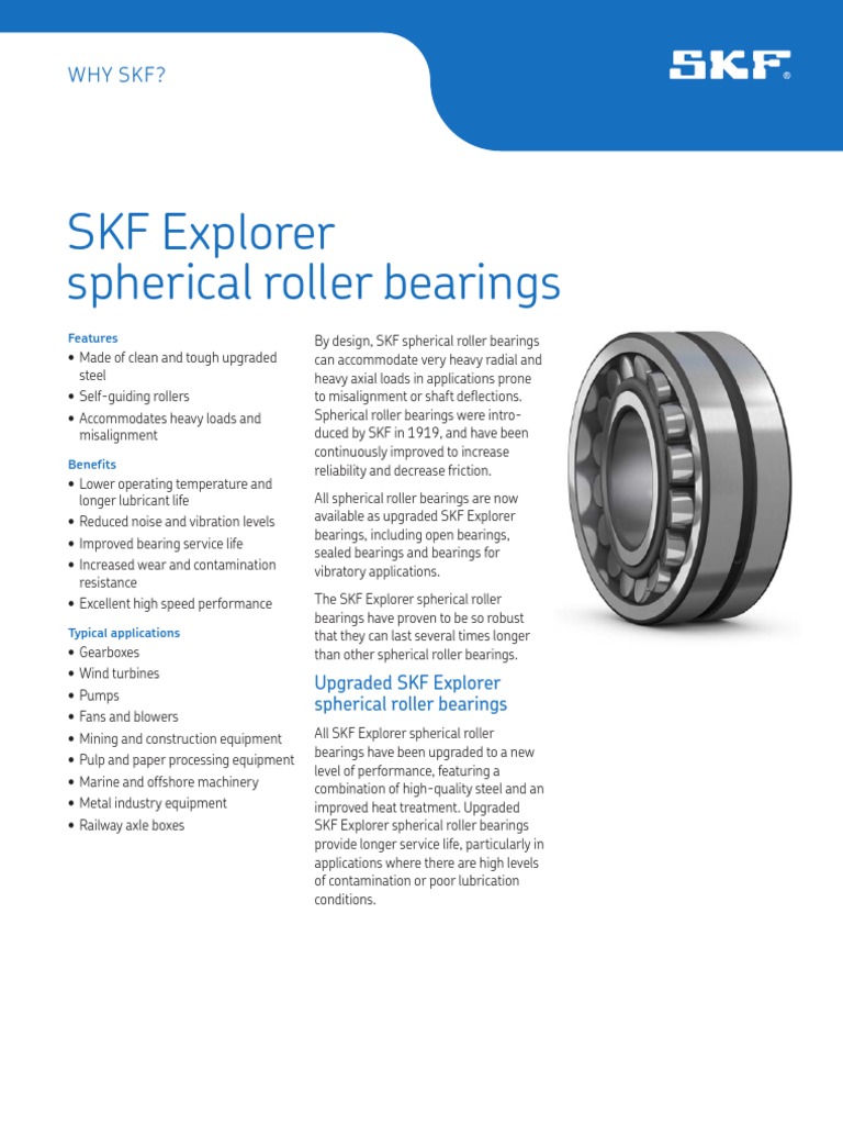 SRB - 15586 - 1 en Why SKF SRB | PDF | Bearing (Mechanical ...