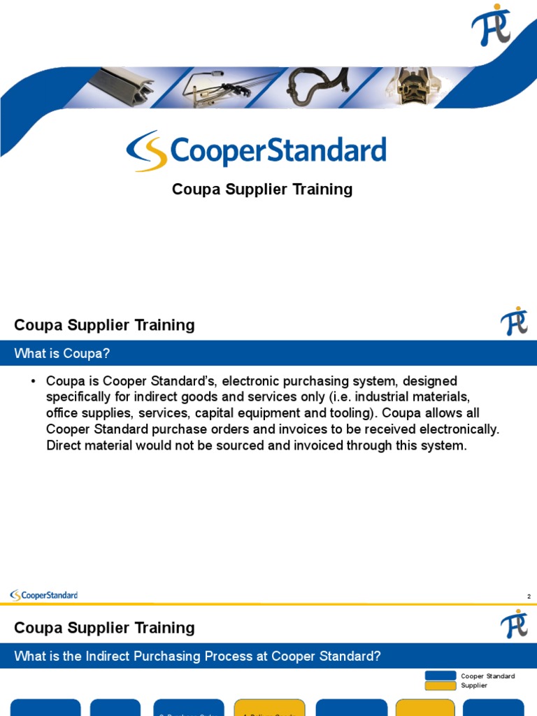 Coupa Supplier Training Guide | PDF | Invoice | Computing