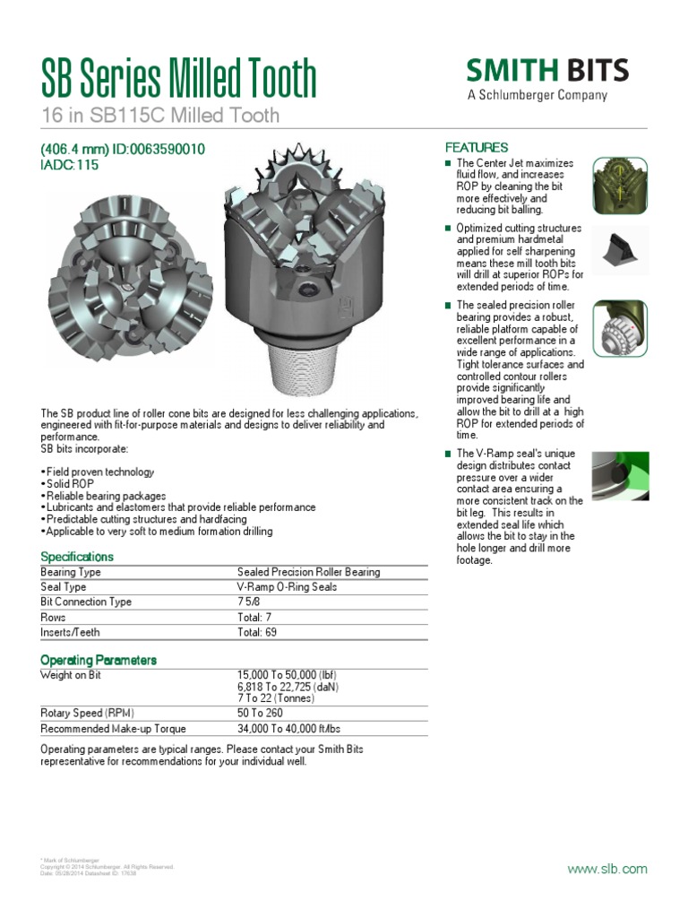 16 SB115C | PDF | Bearing (Mechanical) | Mechanical Engineering