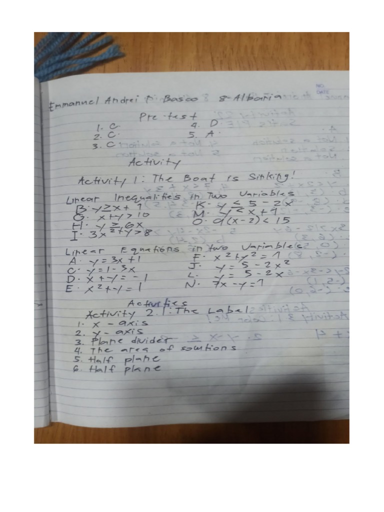 Math 8 Quarter 2 Week 1 Module | PDF