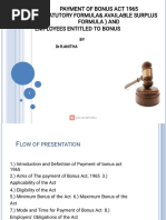 Annual Return - Bonus - FORM D | PDF